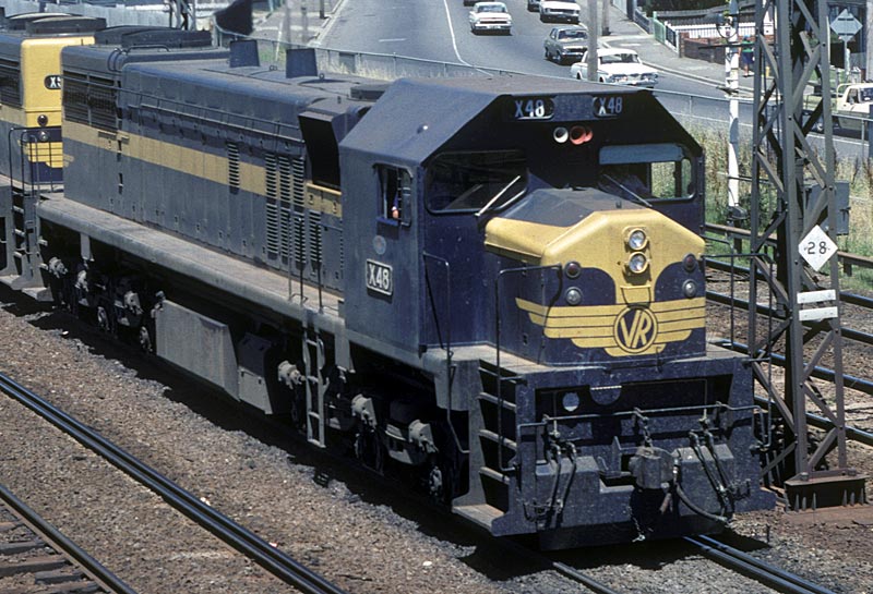X class d/e locomotives